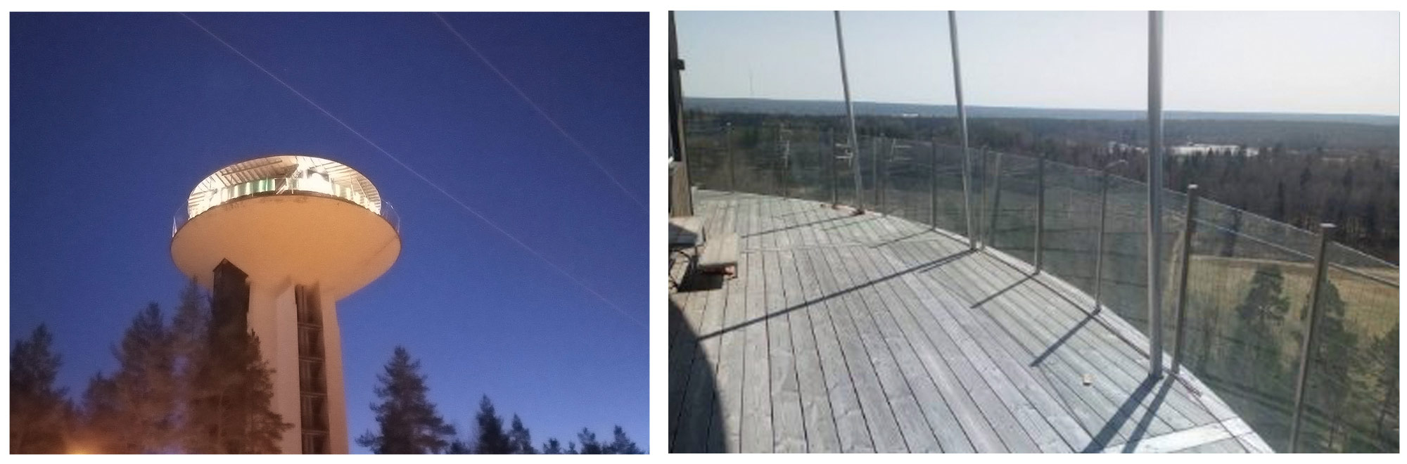 Tony bor på toppen av ett vattentorn – i ett egenbyggt hus